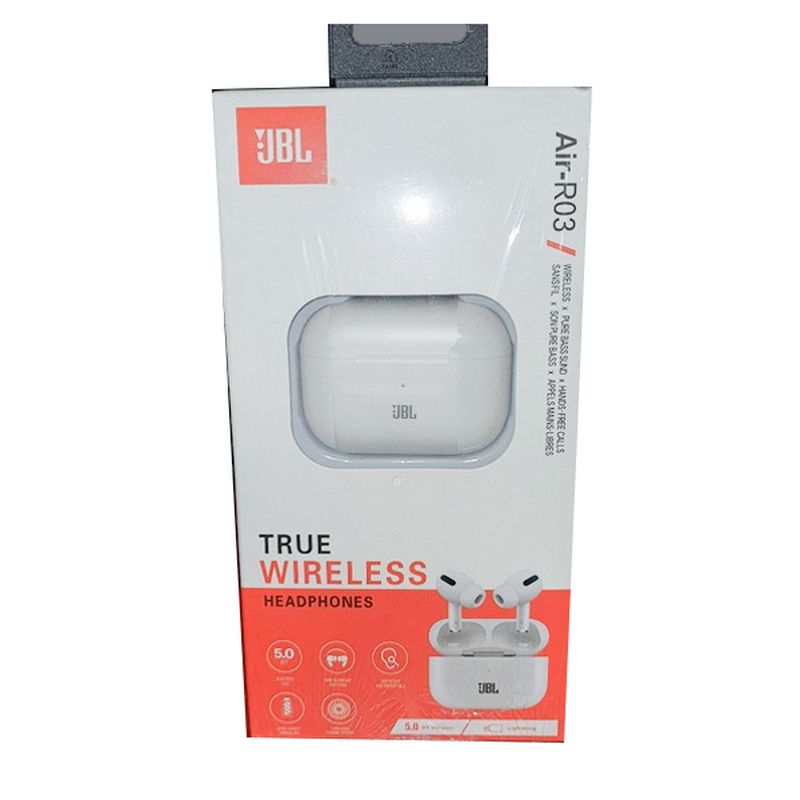 هندزفری ایرپاد پرو جی بی ال jbl AIR-R03 با کاور و گیره - فروشگاه بجیک کالا