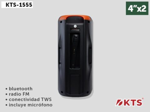 اسپیکر میکروفون دار KTS-1555 قابل حمل و زیبا - فروشگاه بجیک کالا