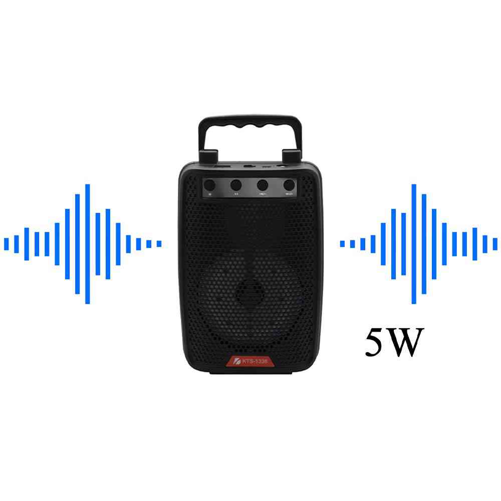 اسپیکر KTS-1338 بلوتوثی رم و فلش خور دسته دار - فروشگاه بجیک کالا